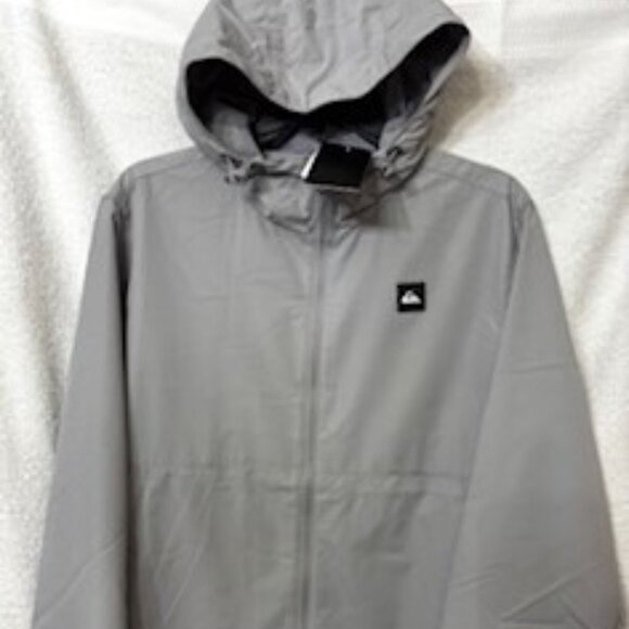 Quiksilver | Jackets & Coats | Quicksilver Brand Dove Gray Windbreaker ...